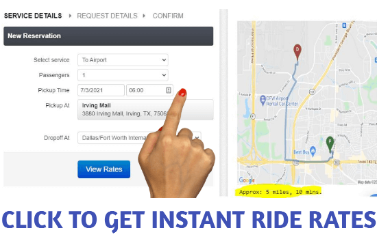 Dallas Taxi Cab Service - Dallas Airport Taxi Car 24x7 Services